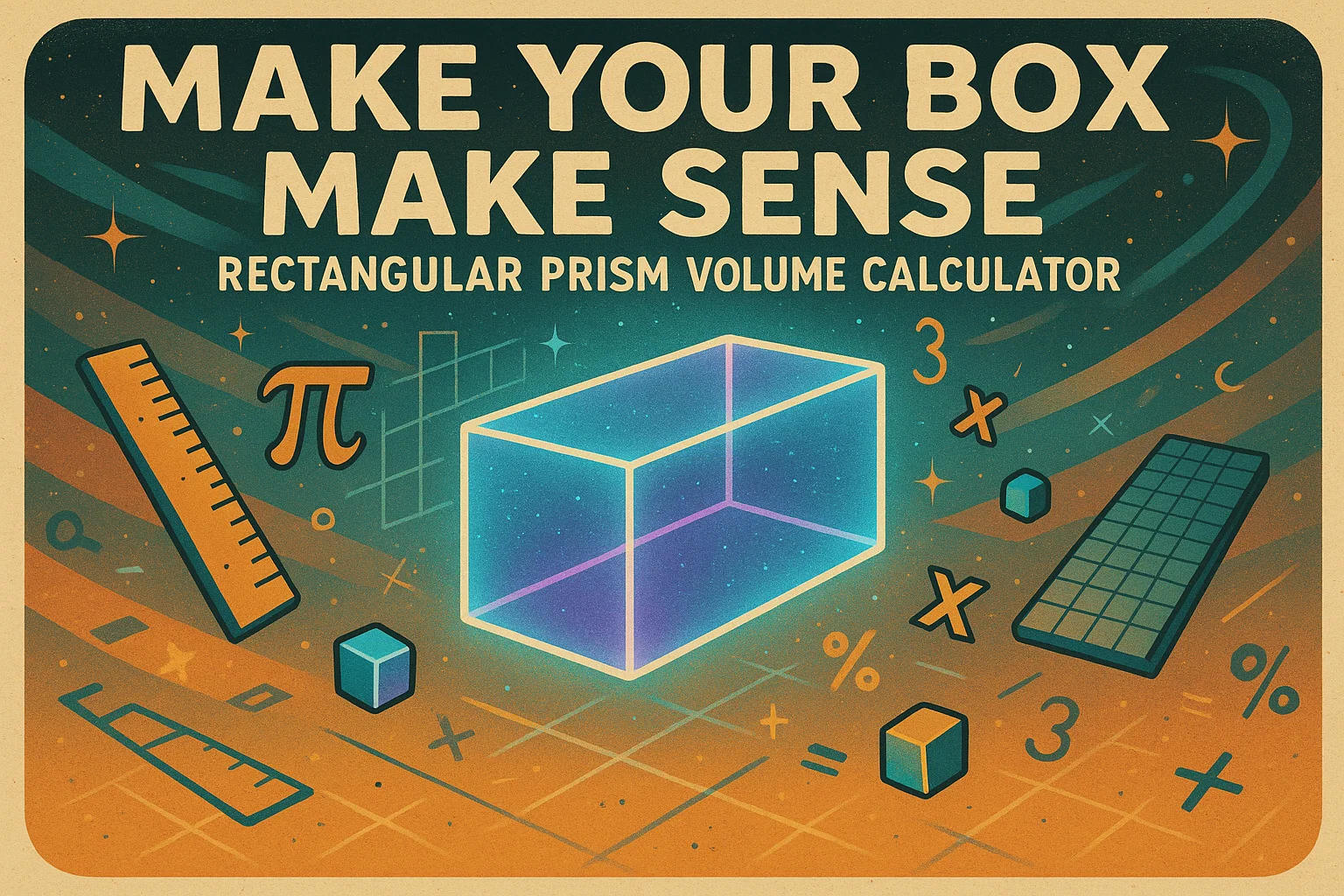 Calcolatore del Volume del Prisma Rettangolare - JetCalculator