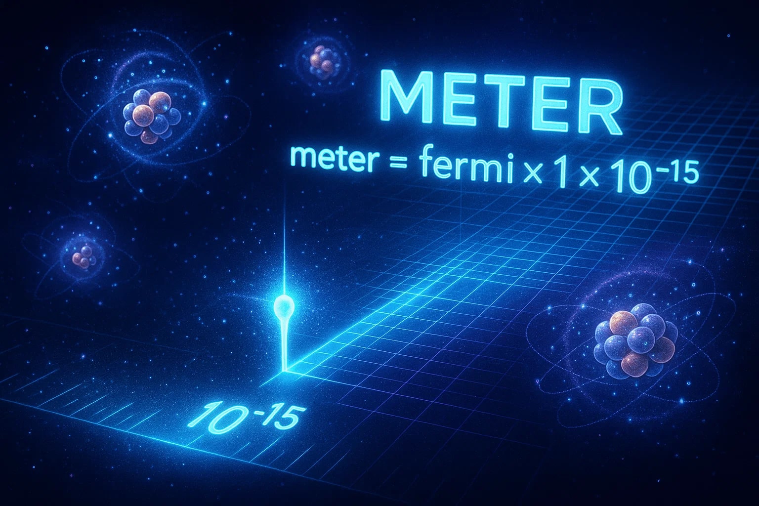 Convertitore da Fermi a Metri - JetCalculator